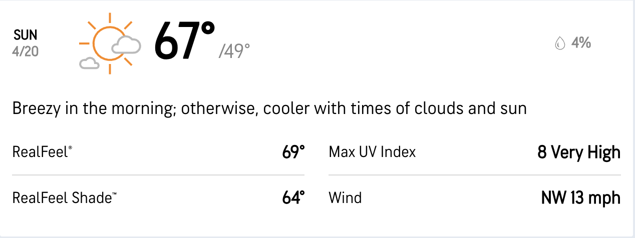 Temperatures Will Soar To 82º In NYC Tomorrow