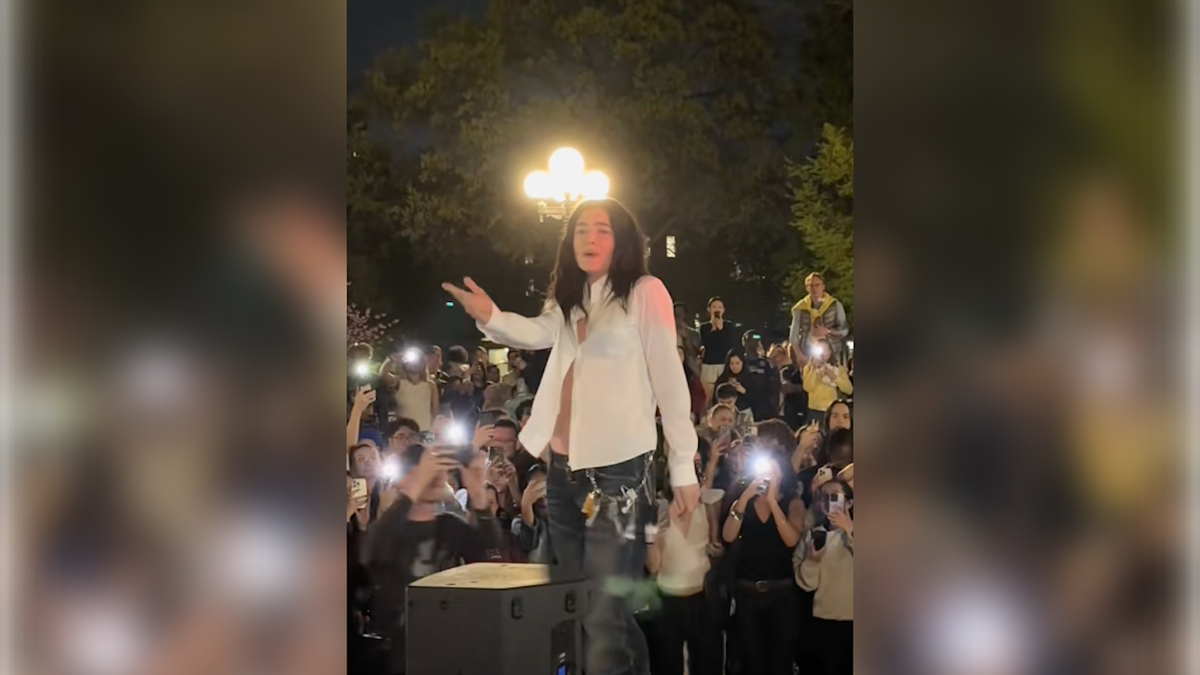 Watch Lorde Debut Her New Single 'What Was That' In Washington Square ...