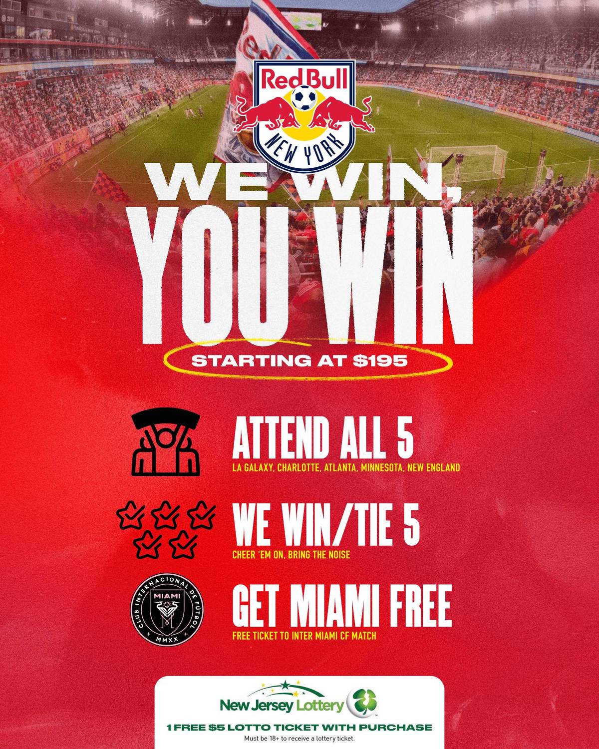 Red Bulls Launch Deal To Score Free Tickets To See Messi In NYC