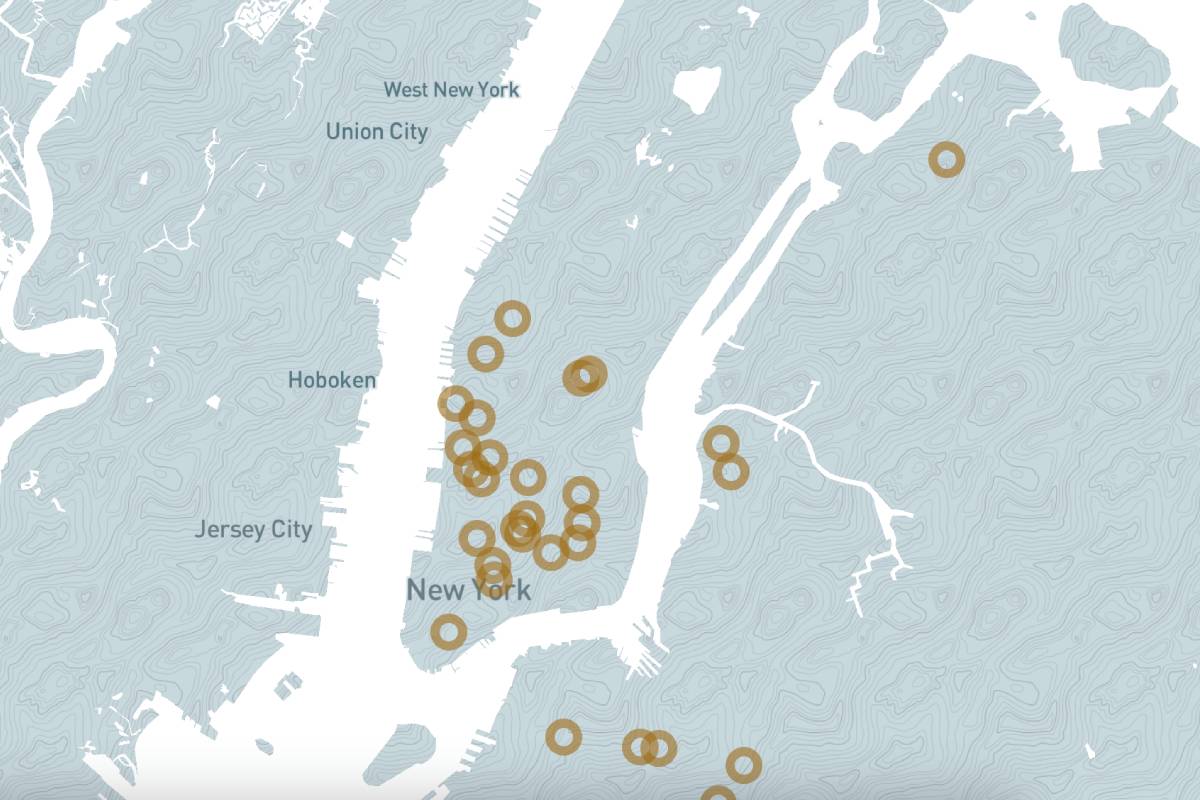 This Interactive Map Shows You Which NYC Restaurants Are The Best In ...