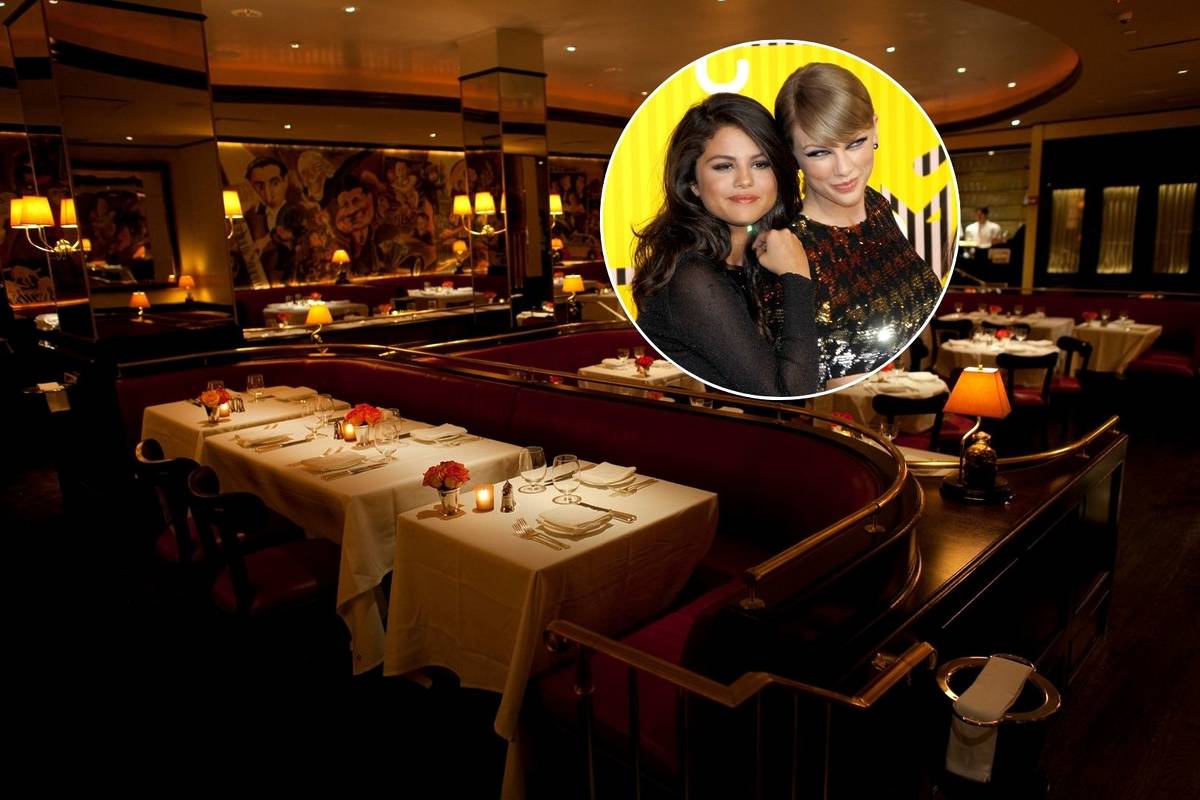 Taylor Swift Selena Gomez diner in de Monkey Bar