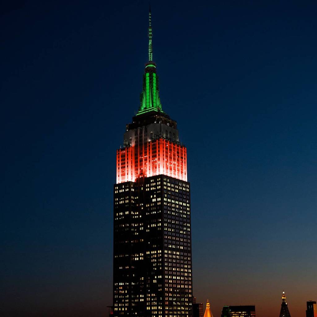 The Empire State Building Set To Light Up Red, Black & Green For ...