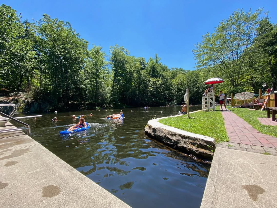 This Olympic‑Size Swimming Hole Carved in 1935 Just Reopened For The ...