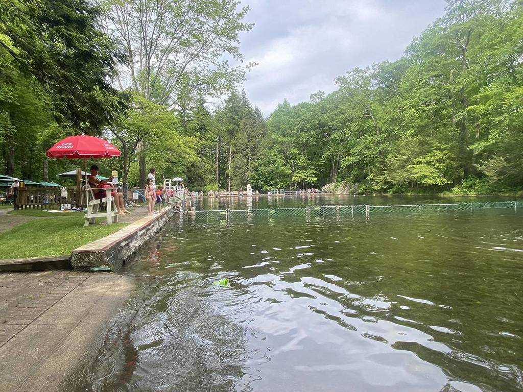 This Olympic‑Size Swimming Hole Carved in 1935 Just Reopened For The ...