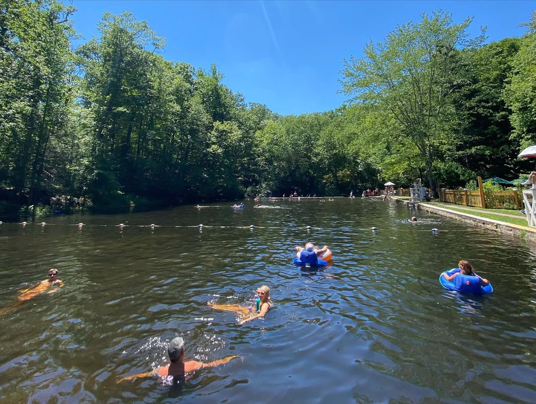 This Olympic‑Size Swimming Hole Carved in 1935 Just Reopened For The ...