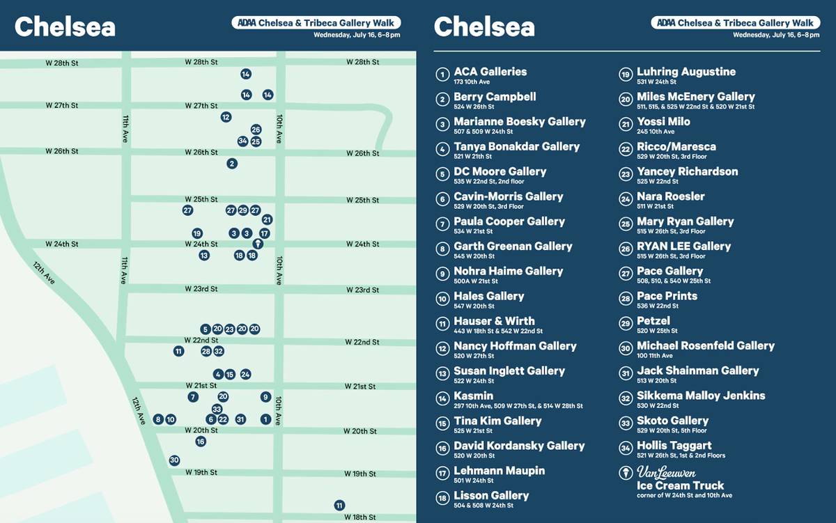 Chelsea & Tribeca Go After-Hours This July For NYC's Biggest-Ever ...