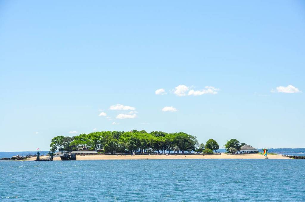 This Secluded Island Beach in Connecticut Feels Like a Private Coastal ...