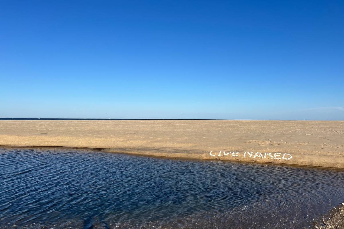 Der größte Nacktbadestrand an der Ostküste ist nur 90 Minuten von NYC ...