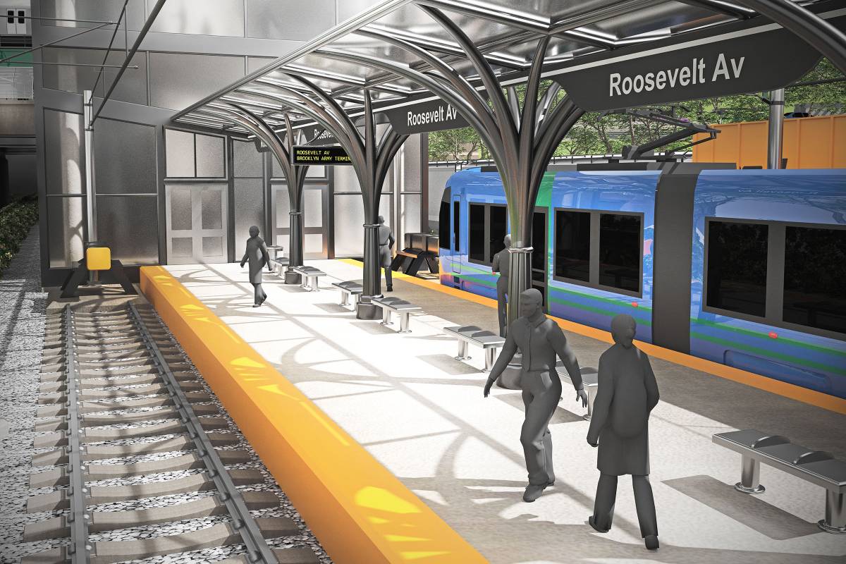 The IBX Light Rail, Connecting 17 Subway Lines Between Brooklyn ...