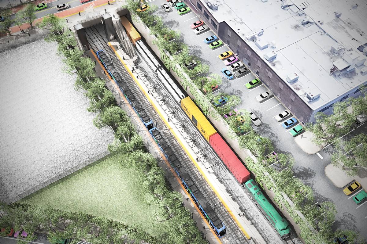 The IBX Light Rail, Connecting 17 Subway Lines Between Brooklyn ...