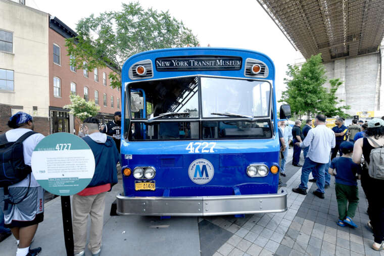 A Fleet Of Rare Vintage Buses Are Pulling Into Brooklyn Bridge Park ...