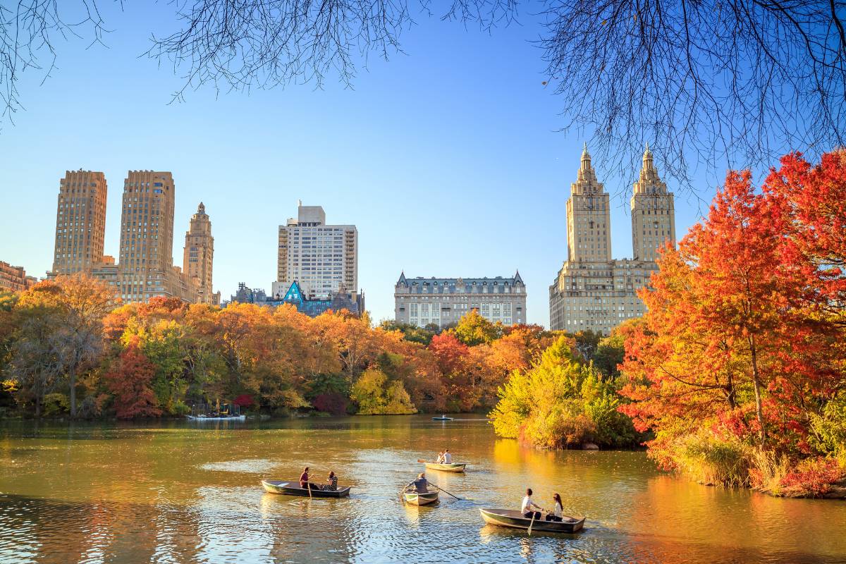 Central Park’s Fall Foliage Map Is Live—And One Gorgeous Spot Is ...