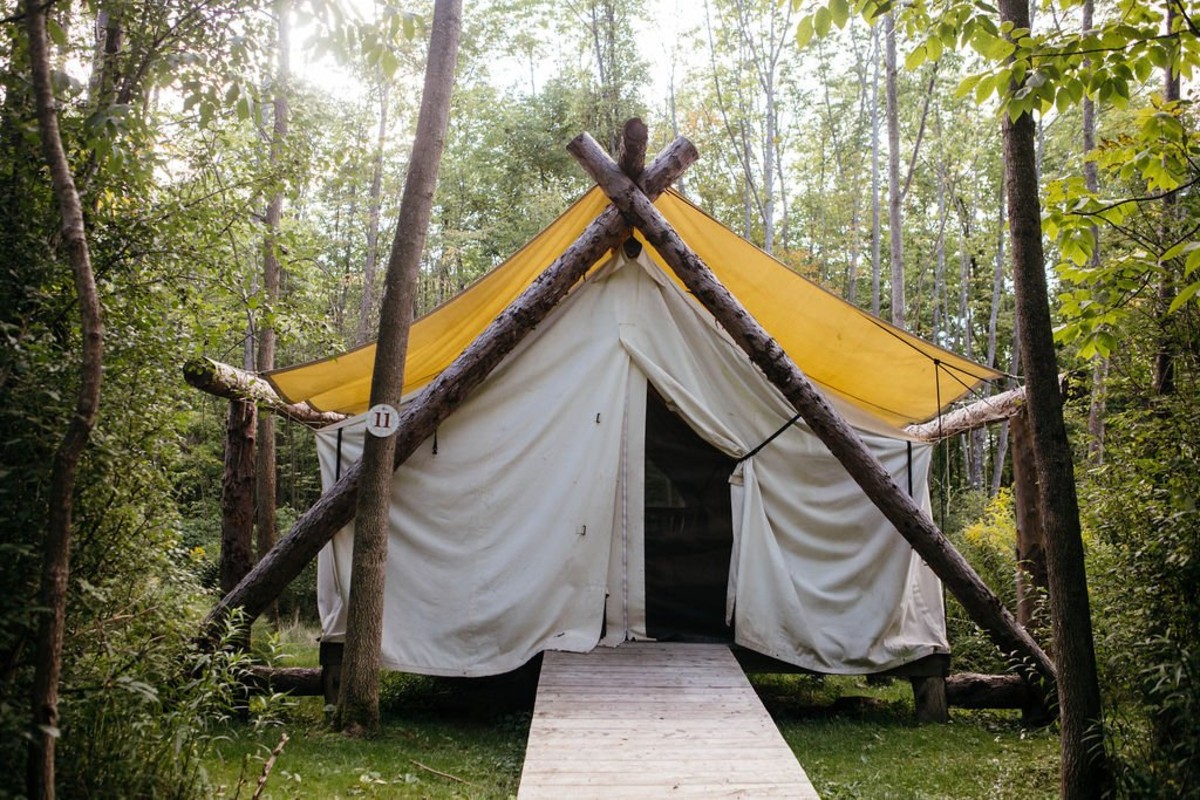 Sleep In Safari-Style Tents In The Finger Lakes — With Waterfalls ...