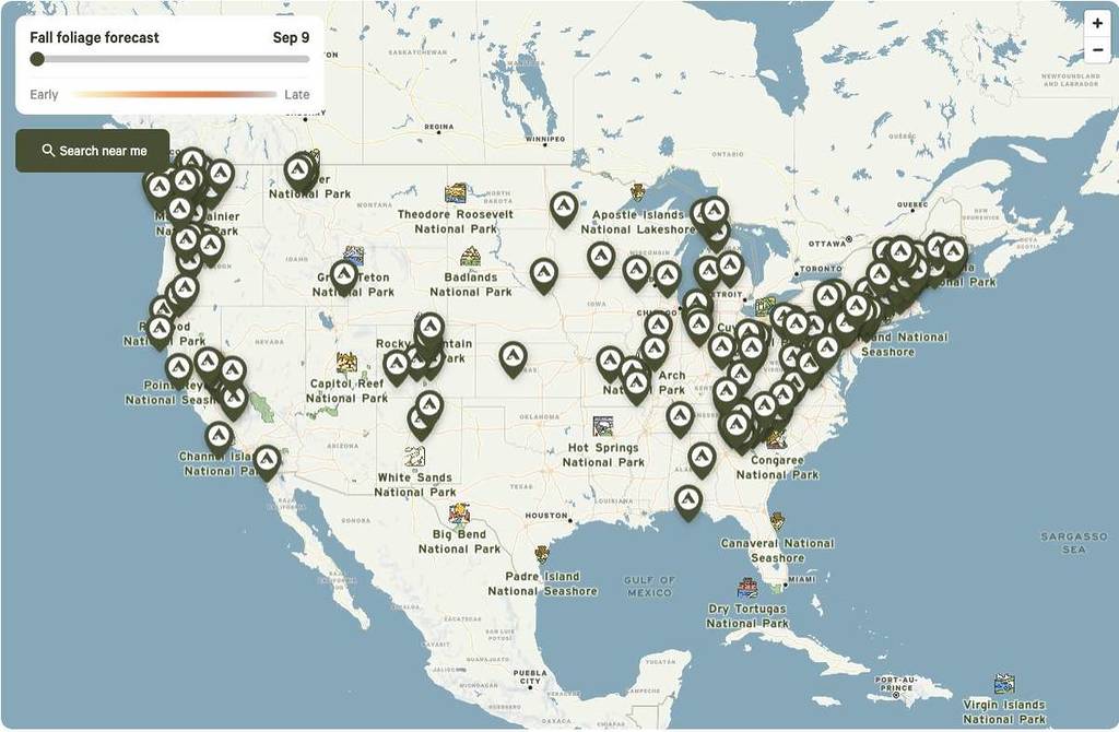 Plan Your Fall Adventures: Foliage Map Uncovers Peak Dates And Top ...