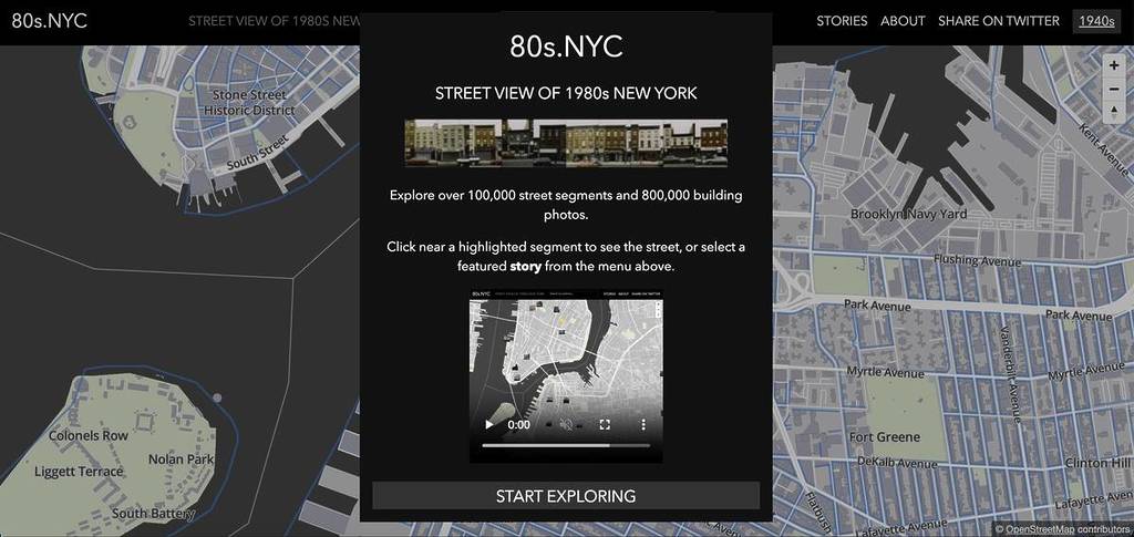 You Can Explore What NYC Looked Like In The '80s With This Interactive Map