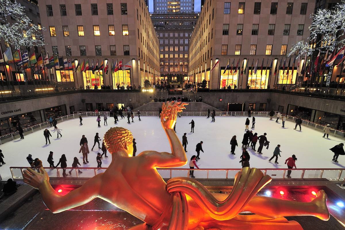 The Rink At Rockefeller Center Officially Opens For Its 89th Season ...