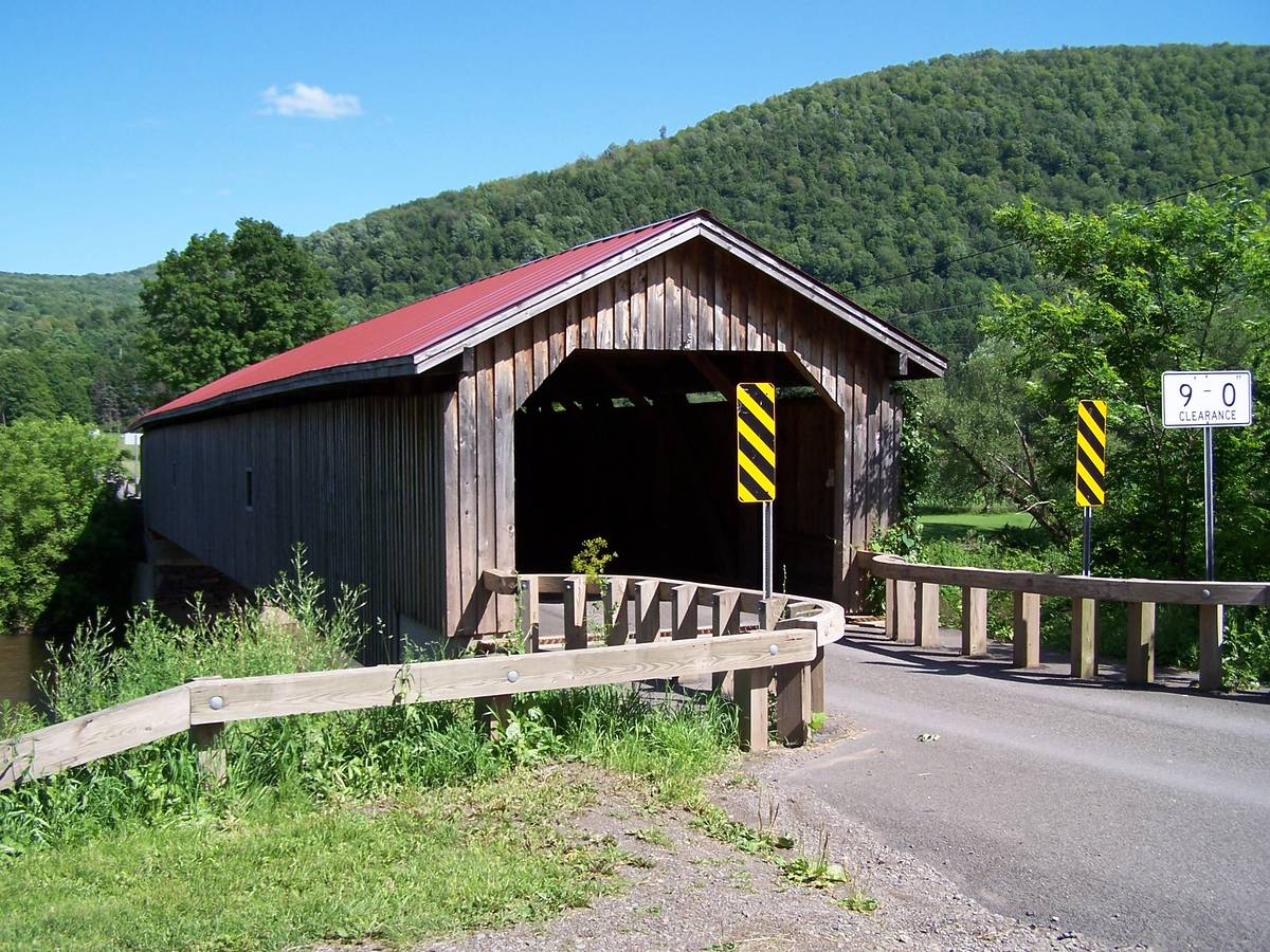 The Oldest Covered Bridge in New York Is Still Standing — And It’s in a ...