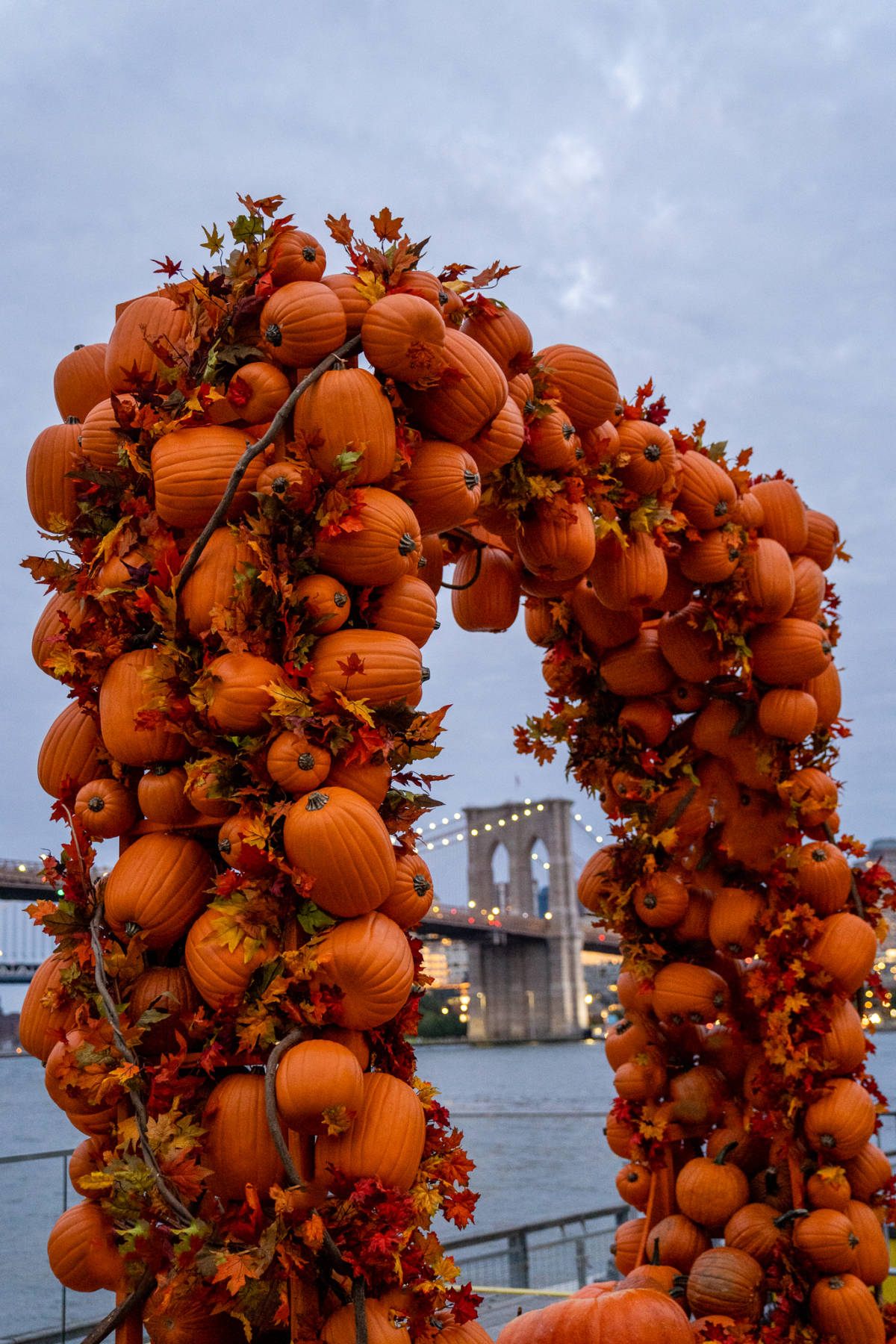 The Seaport's Pumpkin Arch Is Returning To Its Iconic Waterfront ...