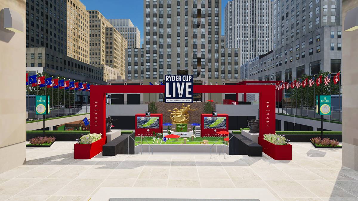 A Massive Free Ryder Cup Experience Is Taking Over Rockefeller Center ...