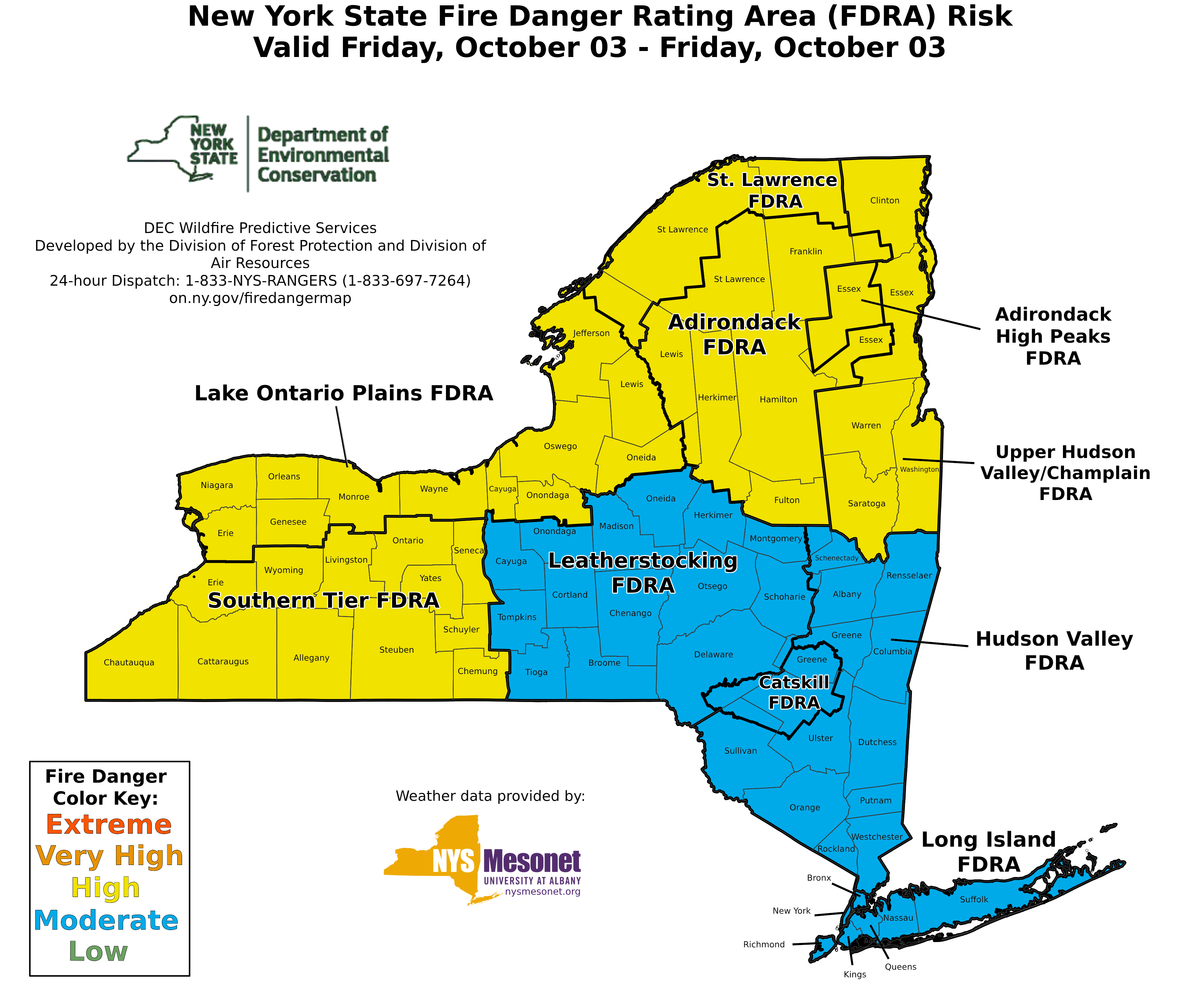 New York Declares 14-Day Statewide Burn Ban—Dry Conditions Push ...