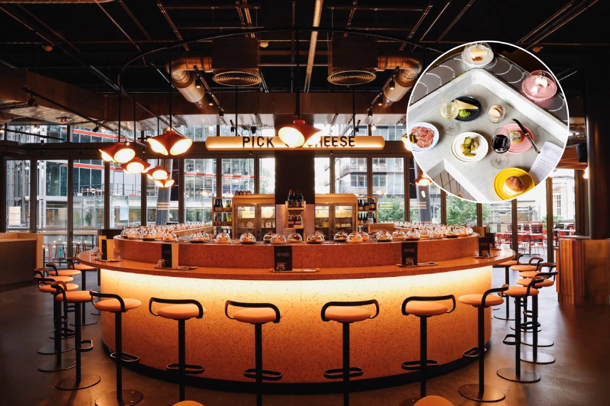 A viral London restaurant is bringing a 200-foot-long cheese conveyor ...