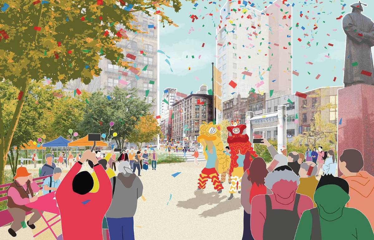 Chinatown’s Notoriously Chaotic Chatham Square Is Finally Getting A ...