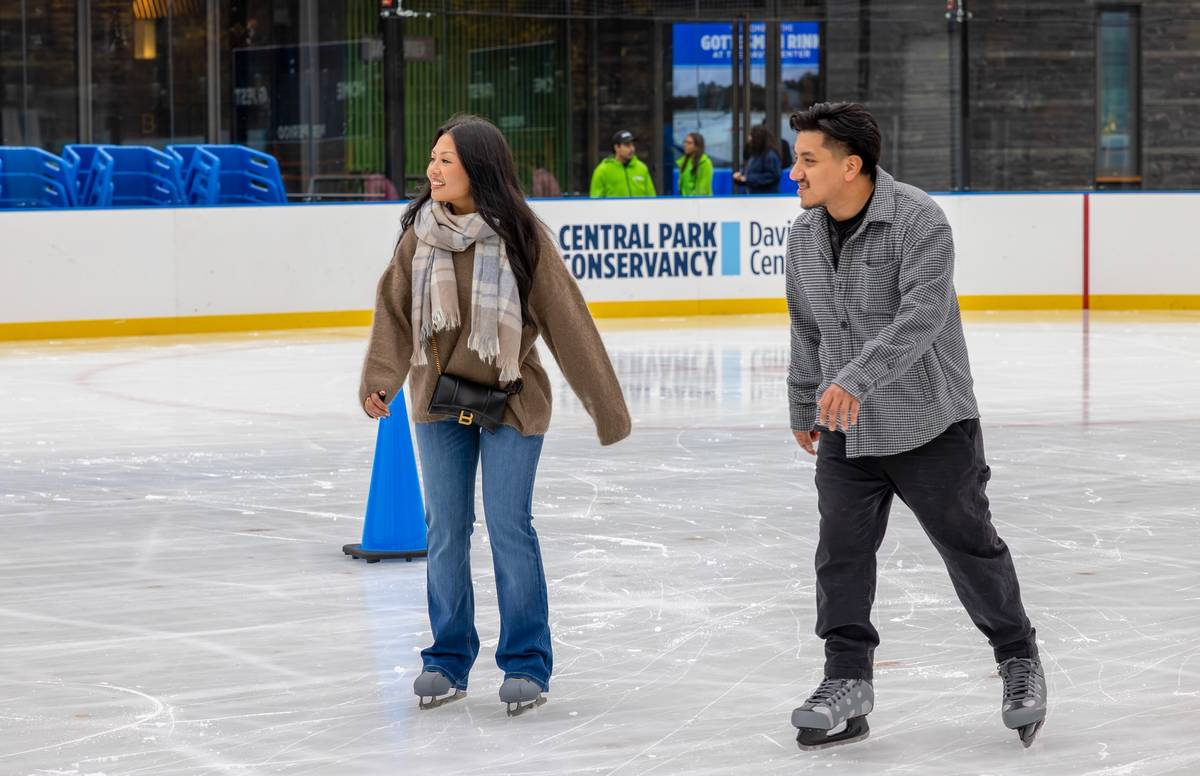 A Brand New Ice Rink Just Opened In Central Park, Bringing Skating Back ...