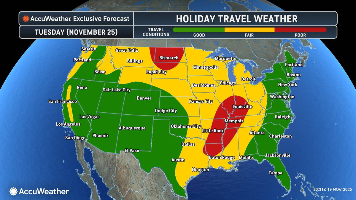 Storms Are Expected To Impact Thanksgiving Travel For Million Of ...
