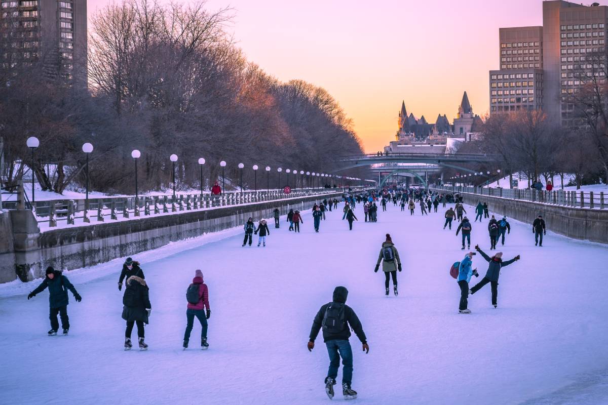 The World’s Largest Outdoor Ice Skating Rink Is Less Than A 2-Hour Trip ...
