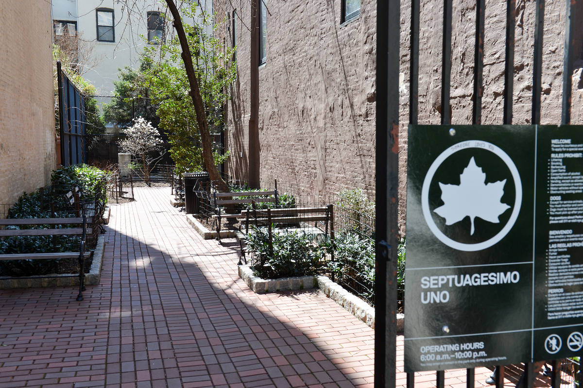 NYC’s Smallest Park Is A Pocket-Sized Upper West Side Oasis Tucked ...