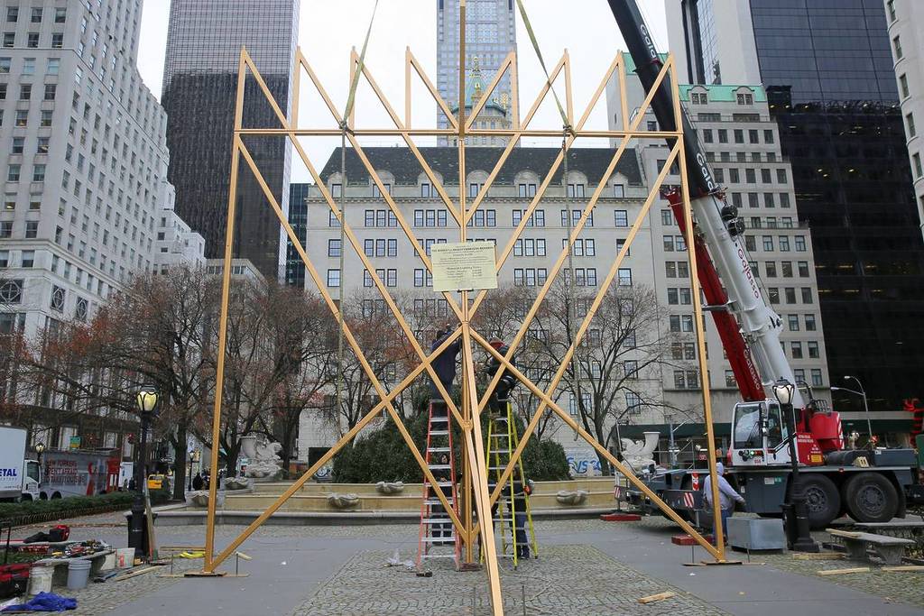The World’s Largest Menorah, Standing 36 Feet Tall, Will Be Lit On ...