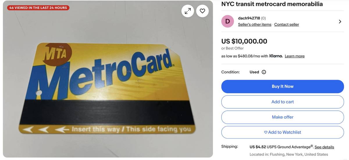 The MetroCard Is Officially Retired, And People Are Already Selling ...