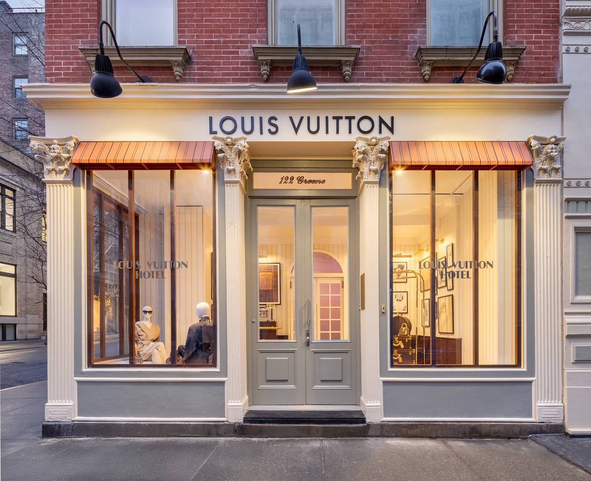 Louis Vuitton Just Opened A Free ‘Hotel’ Pop-Up In SoHo For A Limited ...