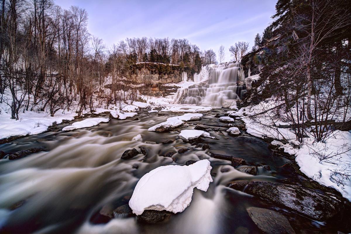 The Most Breathtaking Frozen Waterfall In New York Is Just 3 Hours From ...