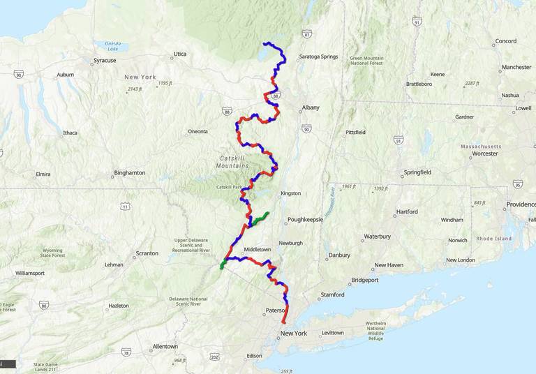 This 358-Mile Winter Hiking Trail Starts On A NYC Subway Platform — And ...