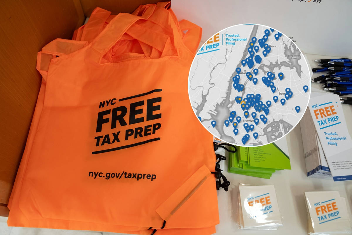 NYC Will File Your Taxes For $0 This Year — Here Is The Interactive Map ...