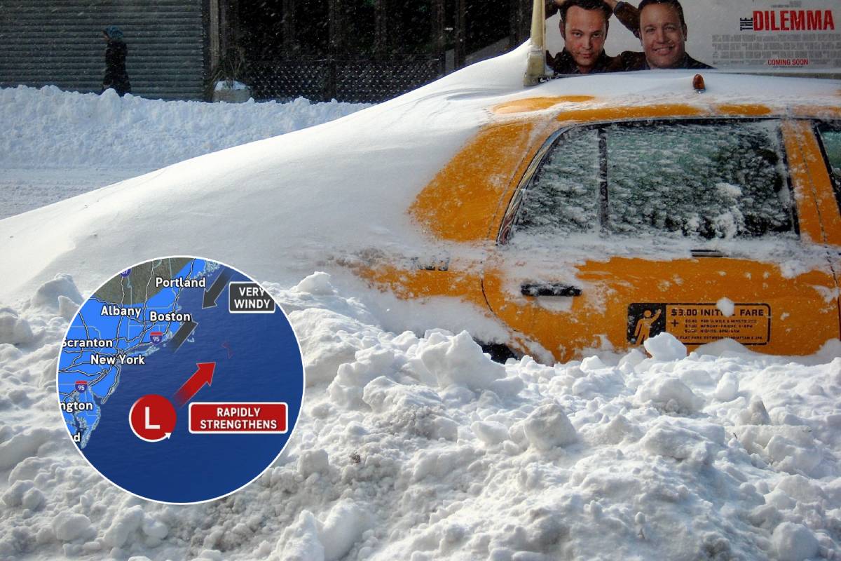 NYC Could See Over 6 Inches Of Snow This Weekend As Ferocious 'Bomb ...