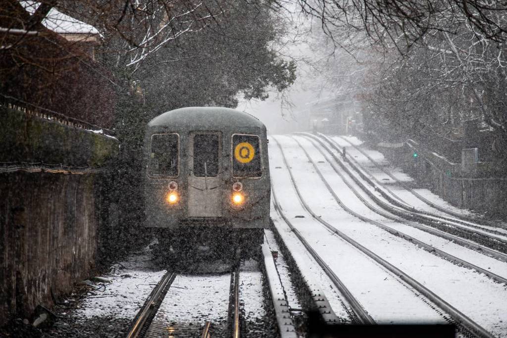 Only 3 Trains Are Running Normally Right Now Due To Historic Blizzard ...