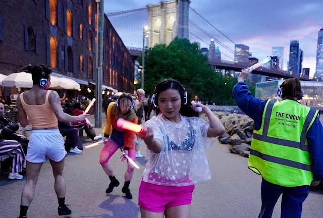 NYC’s most scenic dance floor opens Friday: This DUMBO silent disco is ...