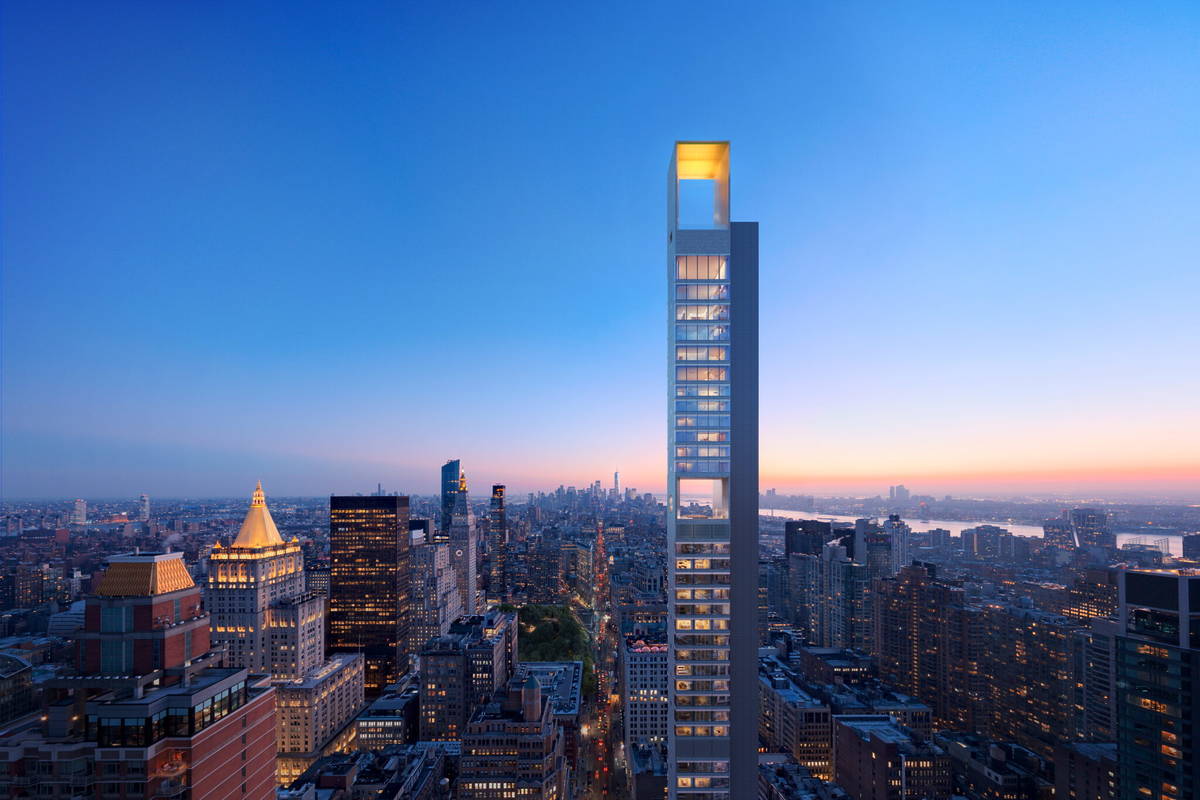 An Open-Air Infinity Pool Is Debuting Atop This 52-Story, 860-Foot-Tall ...