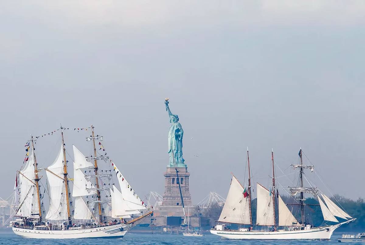 The World's Largest Flotilla of Tall Ships is Sailing Into NYC For ...