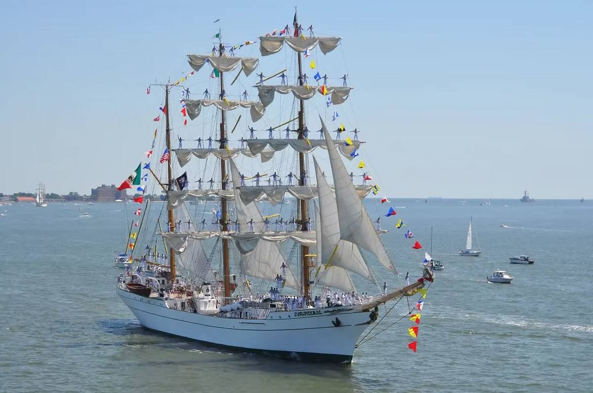 The World's Largest Flotilla of Tall Ships is Sailing Into NYC For ...