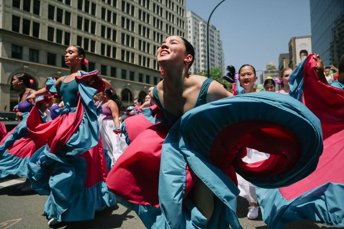 More than 10,000 dancers are taking over Sixth Avenue for a massive ...
