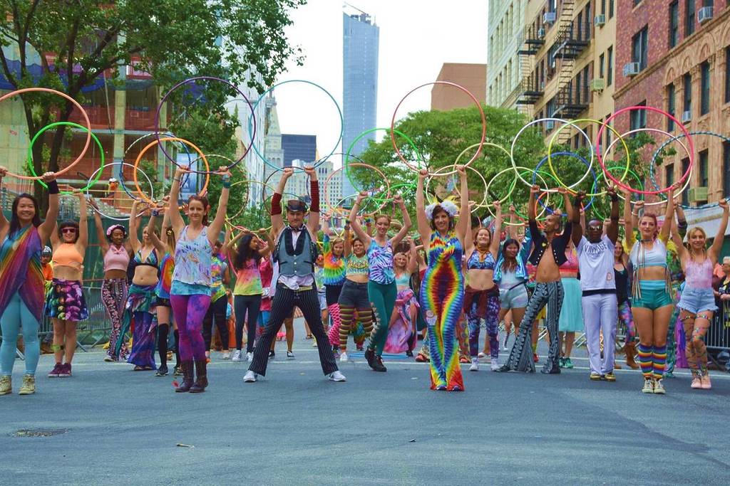 More than 10,000 dancers are taking over Sixth Avenue for a massive ...