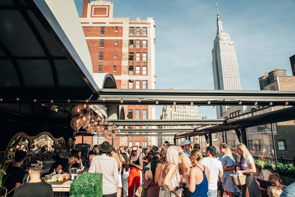 Just steps from Madison Square Garden, a Times Square rooftop is ...
