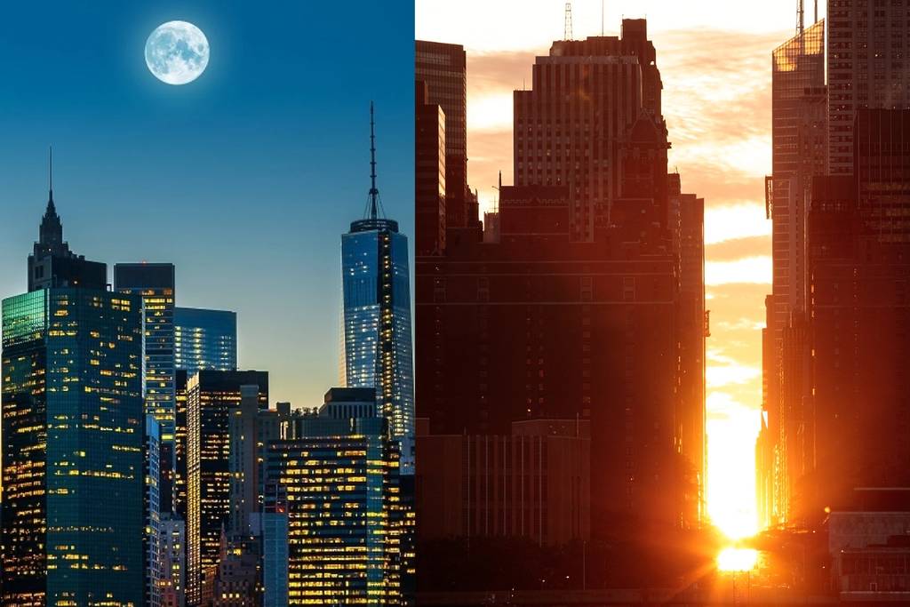 Nueva York acoge un raro evento doble en el horizonte a partir de esta ...