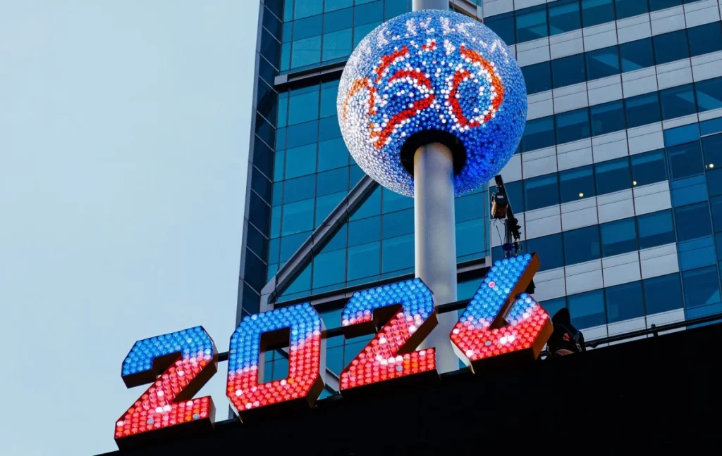Voor het eerst ooit valt de Times Square-nieuwjaarsbal deze juli acht ...