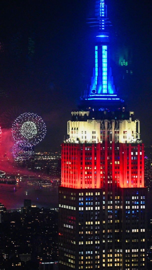 For the first time ever, the Times Square NYE ball is dropping 8 times ...