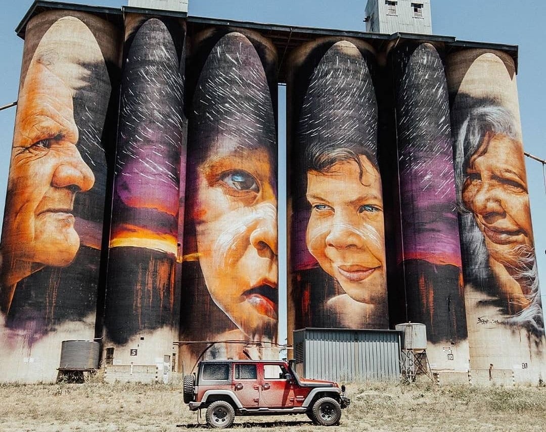 Western Australia Art Trail: Murals On Silos And In Towns