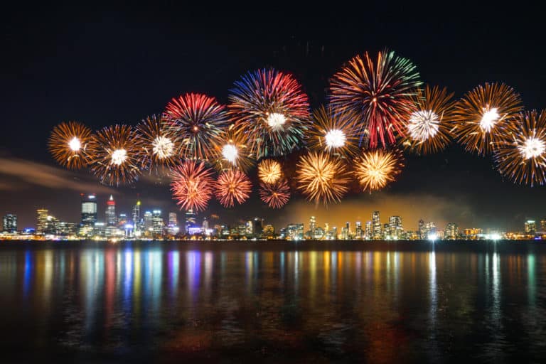 Here's Where To Catch New Year's Eve Fireworks In Perth In 2022